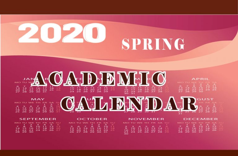 2020 Spring Academic Calendar | Tyndale International University
